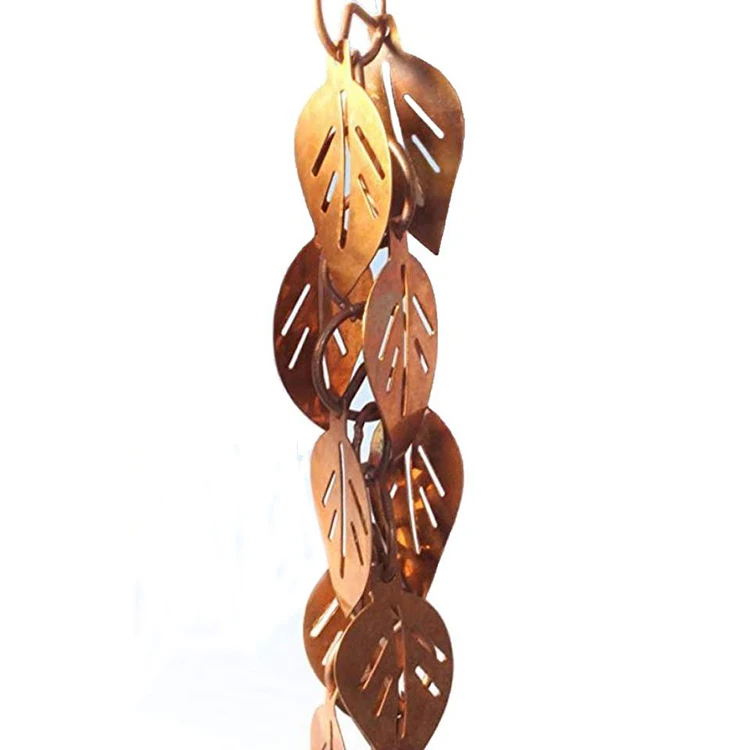 Corten Steel Rain Chain - Durable Garden Decorative Element