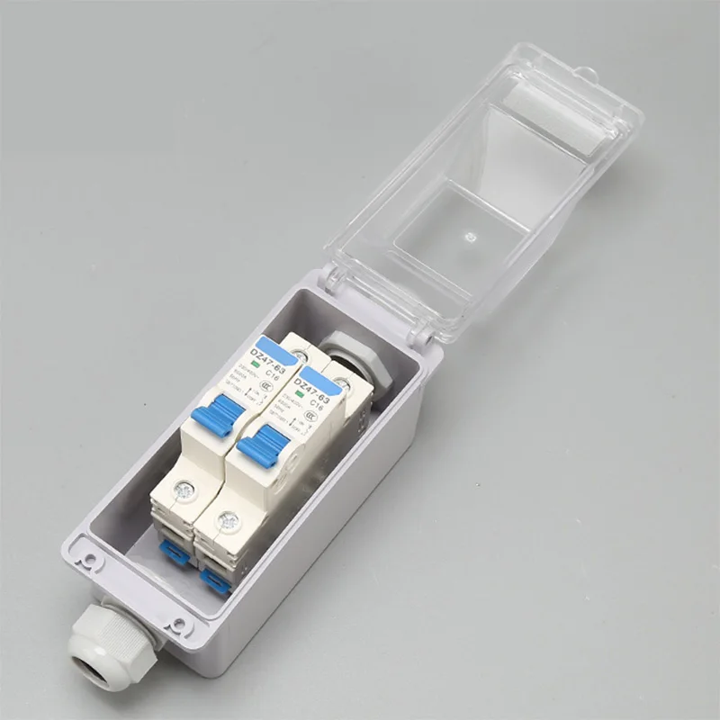 MCB 2P Waterproof Electrical Distribution Box EKM1506 Street Lighting ...