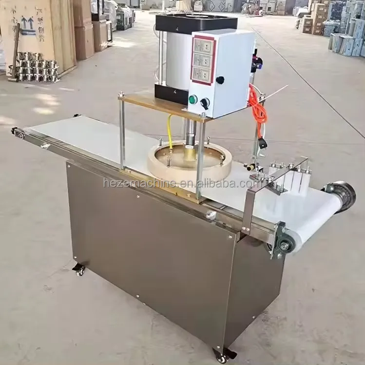 Industrial Pizza Making Production Line Automatic Frozen Pizza Base ...