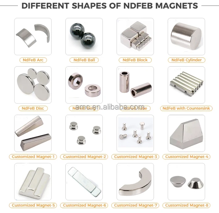 Custom N52 Powerful Round Circular Neodymium Magnet Industrial ...