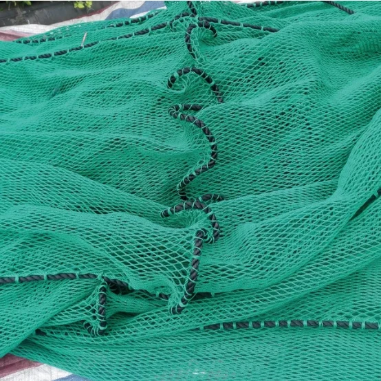 China Green Hdpe Twisted Knotless Fish Farming Net Fish Cage Nets ...