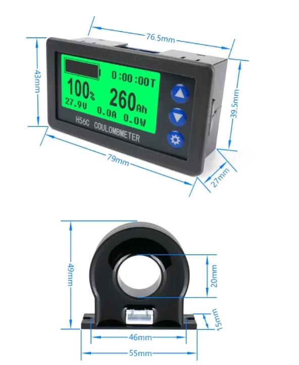 Coulomb Counter H56C - Precision Current Measurement