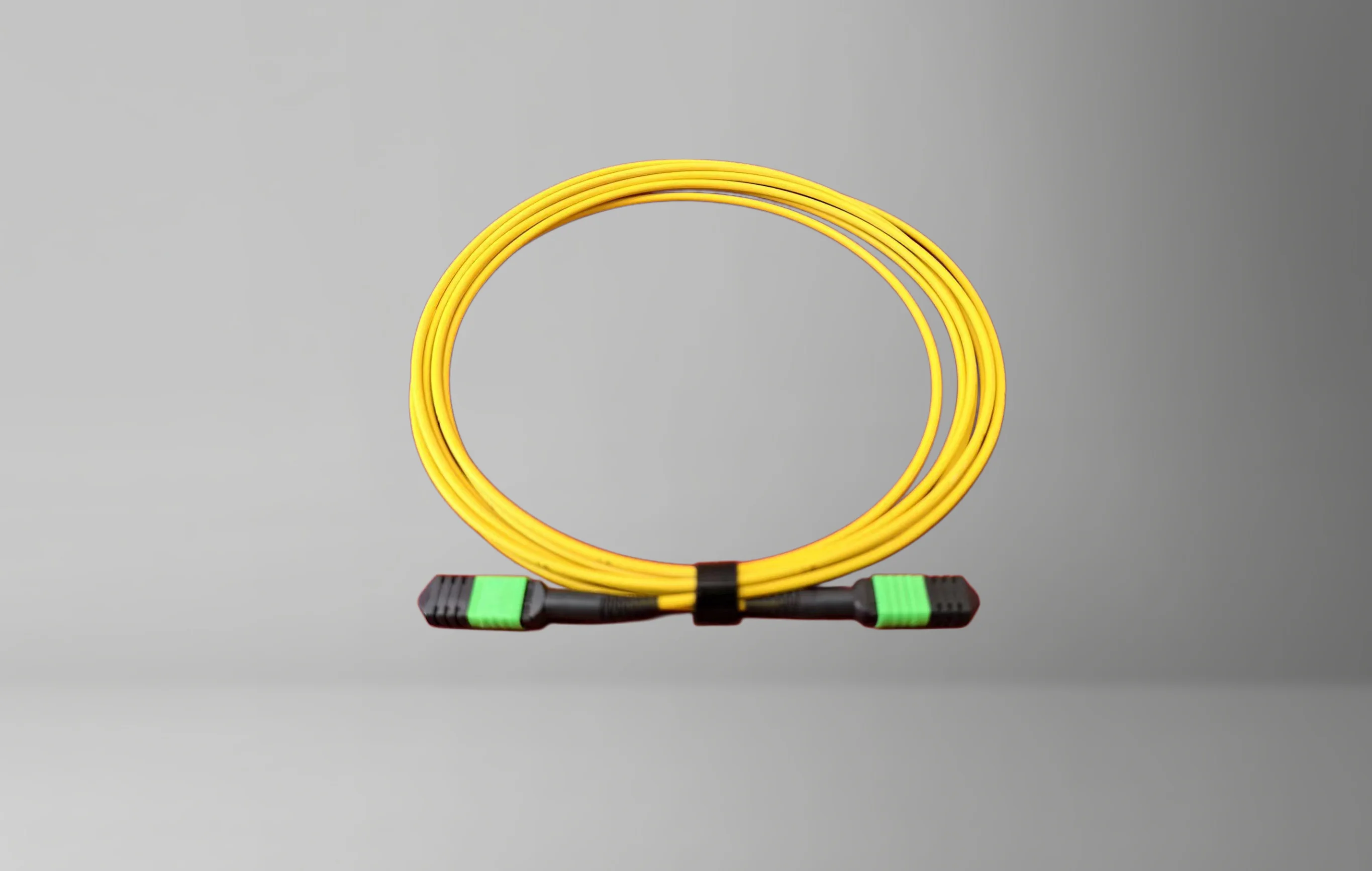 Optical Fiber Patch Cord MTPA(M)-MTPA(F) 24F G657A2 3.0 LSZH YELLOW-10M ...
