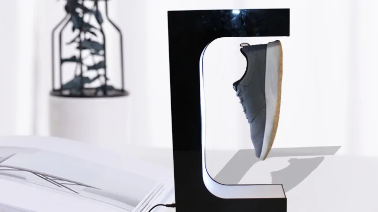 2021 16 Colors Led Magnetic Floating Rotating Holder Shoe Magnet ...