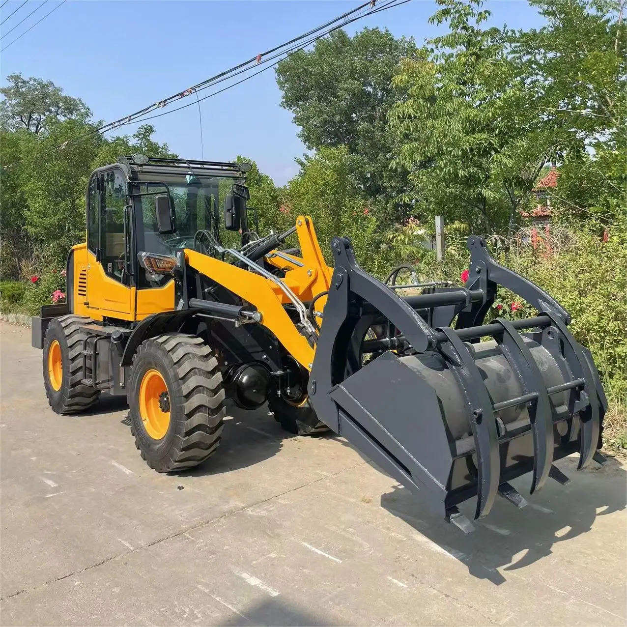 Alibaba.com: 4 wheel loader, 1 ton to 3 ton capacity, front bucket for ...