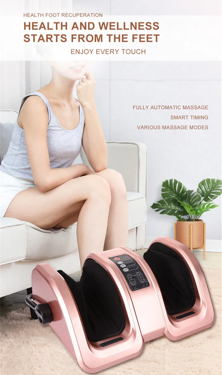 Factory Price Foot Spa Leg Massager Machine Air Compression Heat