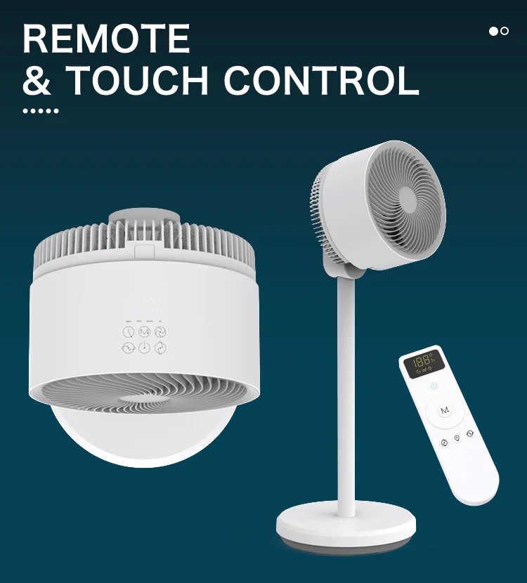 8 Inch 6 Speeds 3D Oscillation 10H Timer 4 Modes Versatile Quiet ...