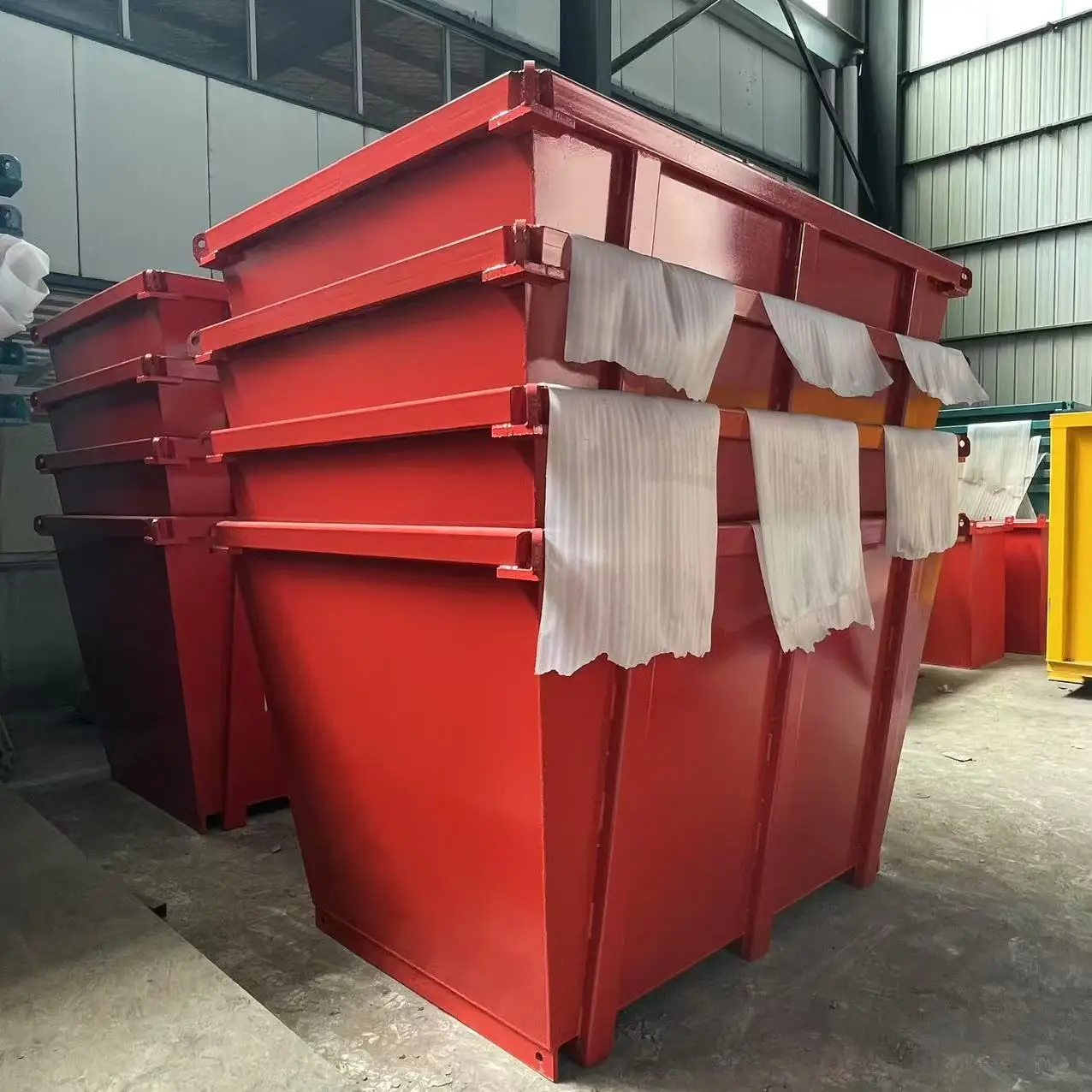 Large Steel Skip Bin Heavy Duty Skip Bins Recycling Bin Mobile Skip Bin ...