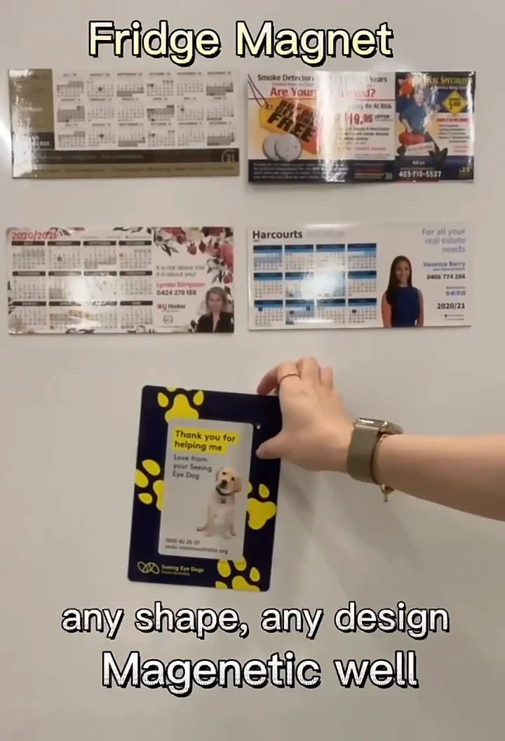 Promotion Custom Fridge Magnet Real Estate Agent Marketing Magnetic ...