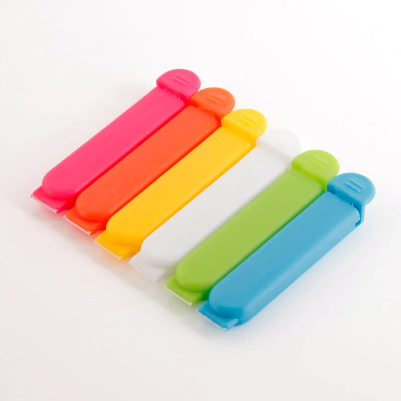 Plastic Bag Closing Clips - Seal Food Snack Bags Securely