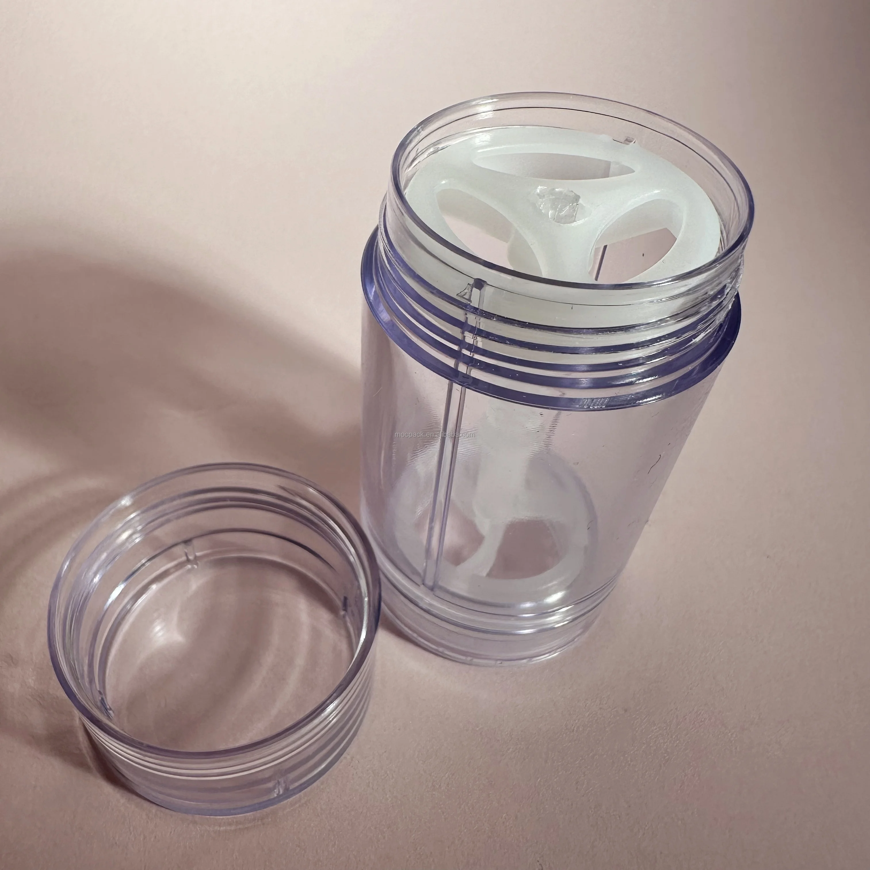 Multi-specification AS Transparent Rotating Deodorant Bottle Facial ...