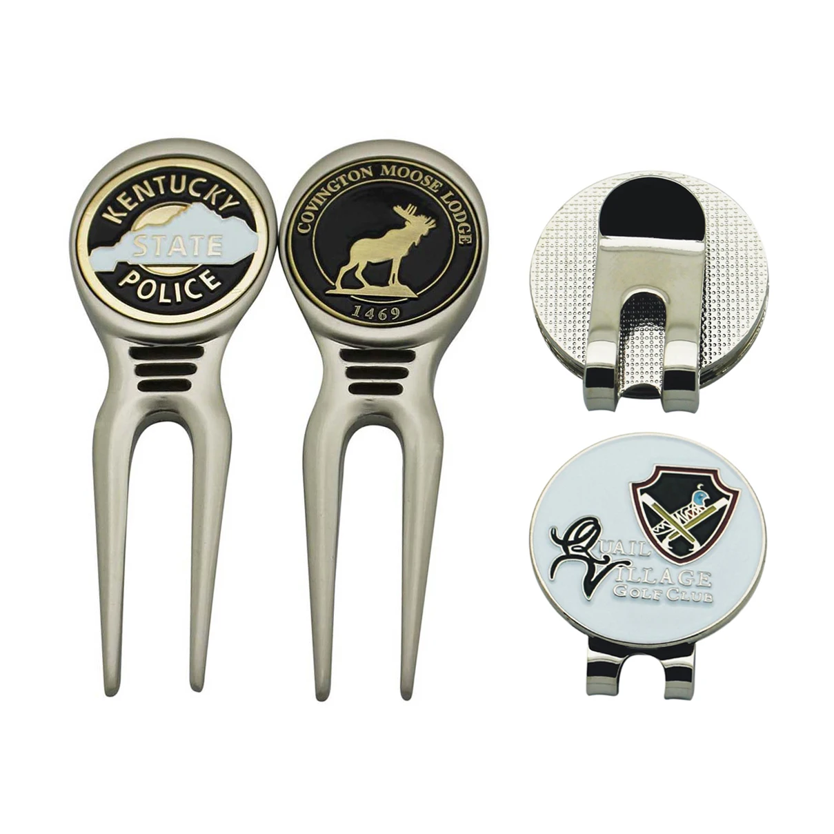 Personalized Sublimation Luxury Blank Magnetic Logo Hat Clip Golf Divot ...