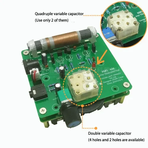 Packbox Asssembled Amt-mw207 Ver_1.11 525~1605khz Mw Medium Wave ...
