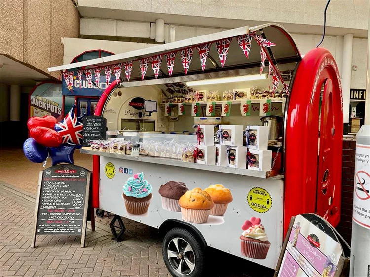 Mobile Food Carts - High Productivity and Customization