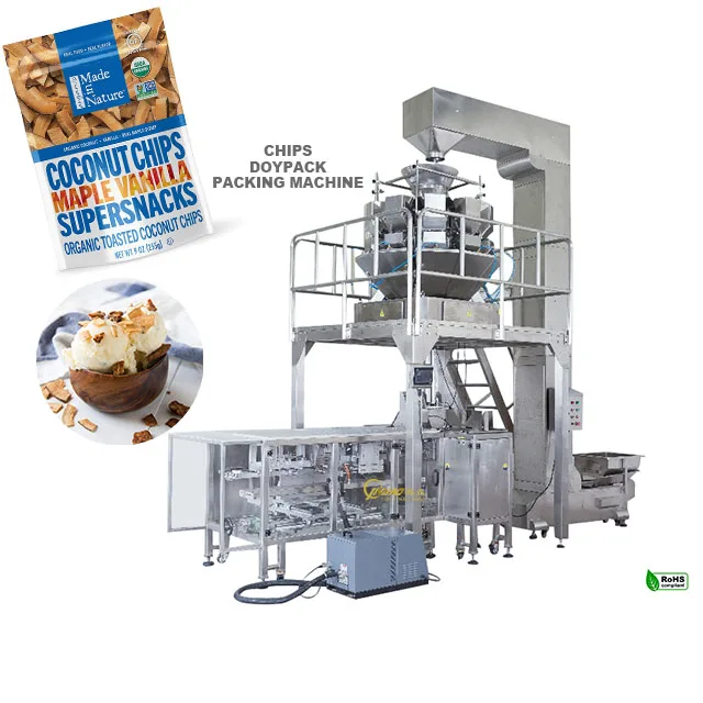 Horizontal Multi-Station Kraft Paper Gummy Bear Candy Doypack