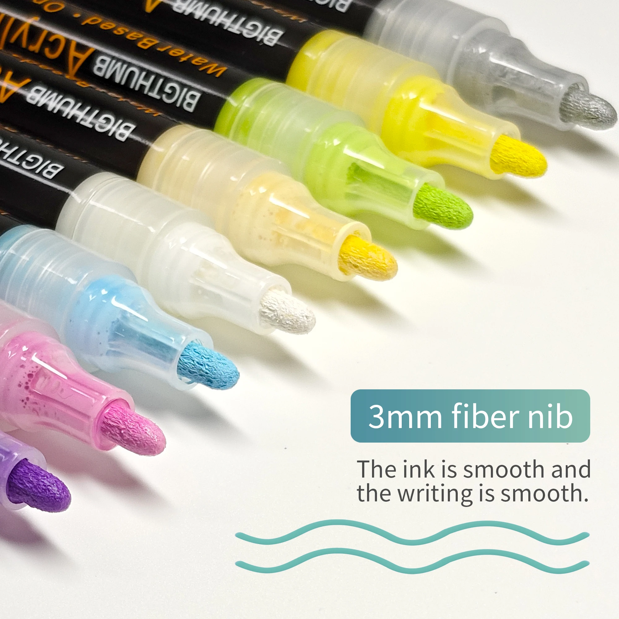 Acrylic Paint Pens Extra Fine Point Paint Markers 36 Vibrant Colors For ...