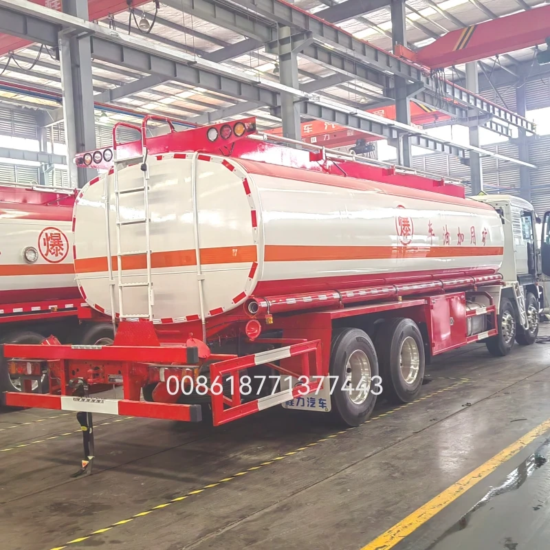 2024 Fuel Tank Truck 25000 Liters Truck Fuel Tank 20000 Liters Mobile ...