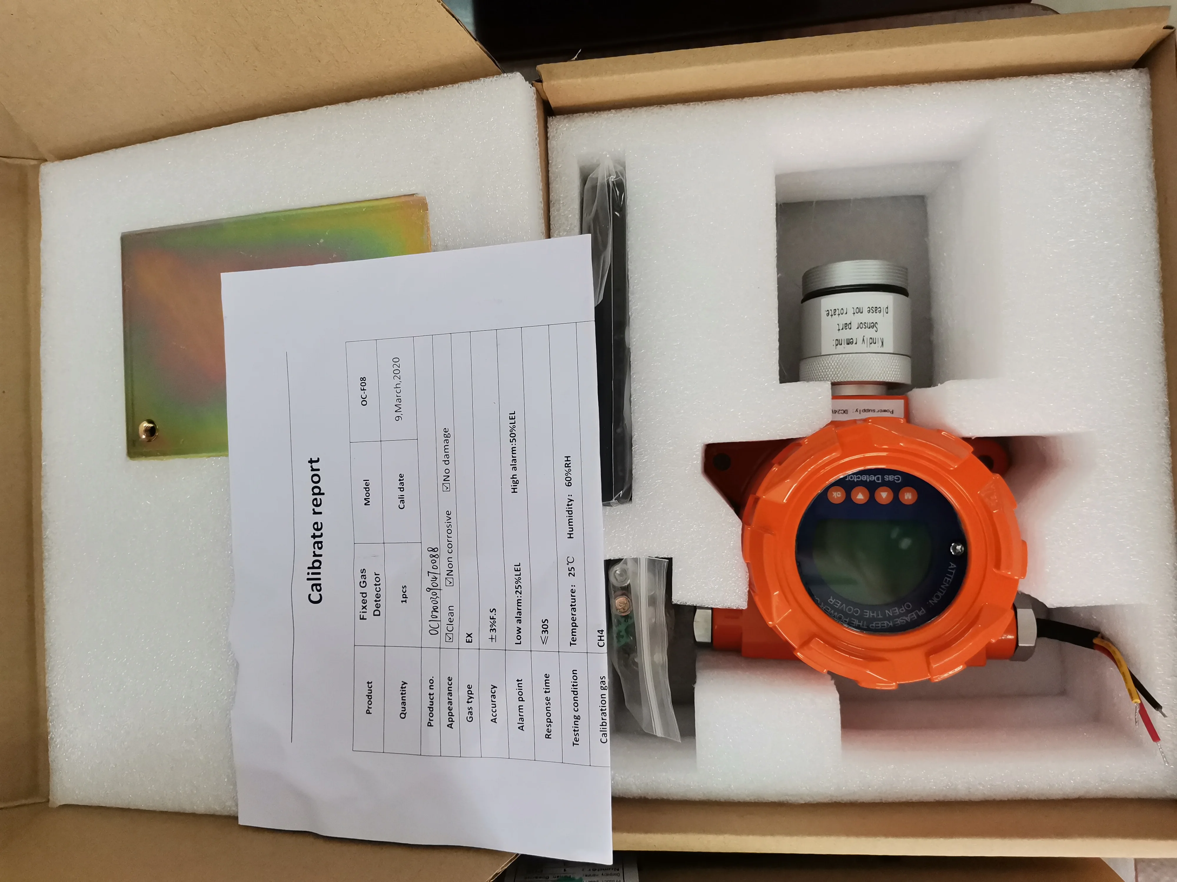 Oc-f08 Fixed Silane (sih4) Gas Detector With Factory Price - Buy Fixed Sih4 Gas Alarm Detector ...