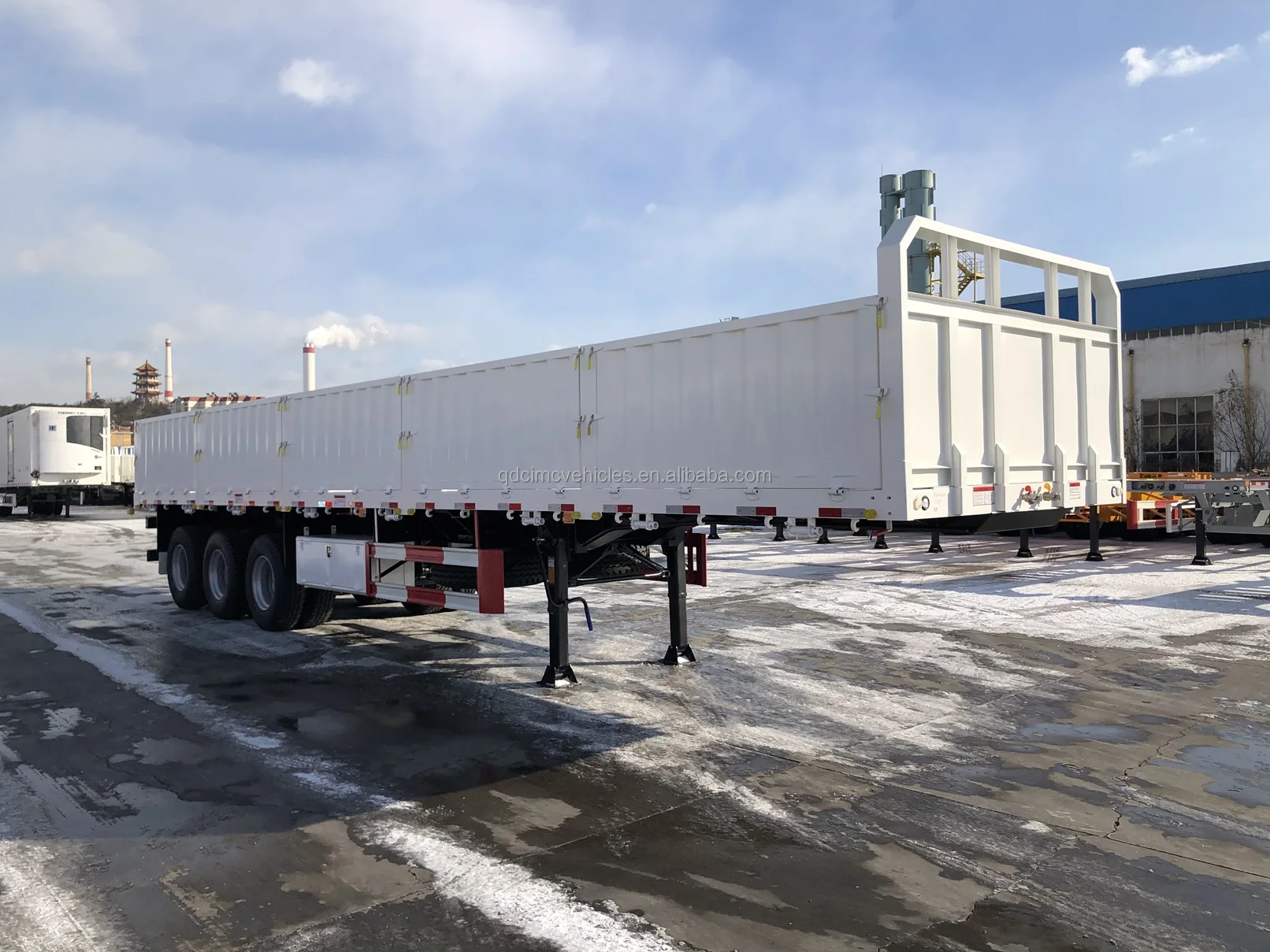 CIMC 40ft Drop Side Cargo Trailer - Efficient Transport