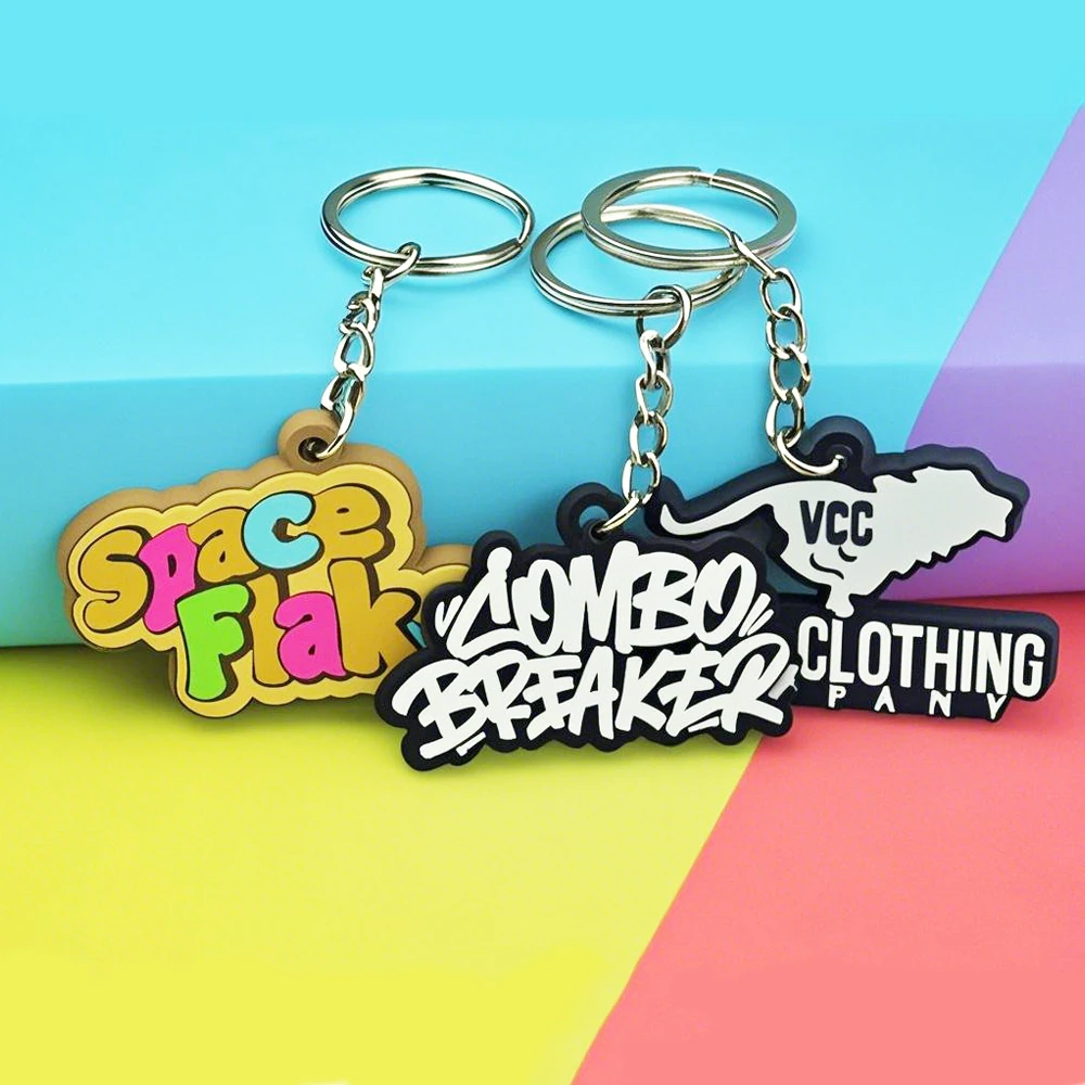 Custom Soft PVC Rubber Keychains - Perfect Promotional Gifts