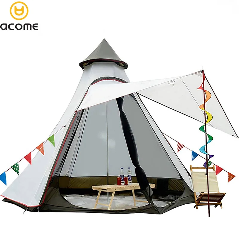 Acome Wholesale Large Glamping Luxury Canvas Outdoor Camping Family Big ...