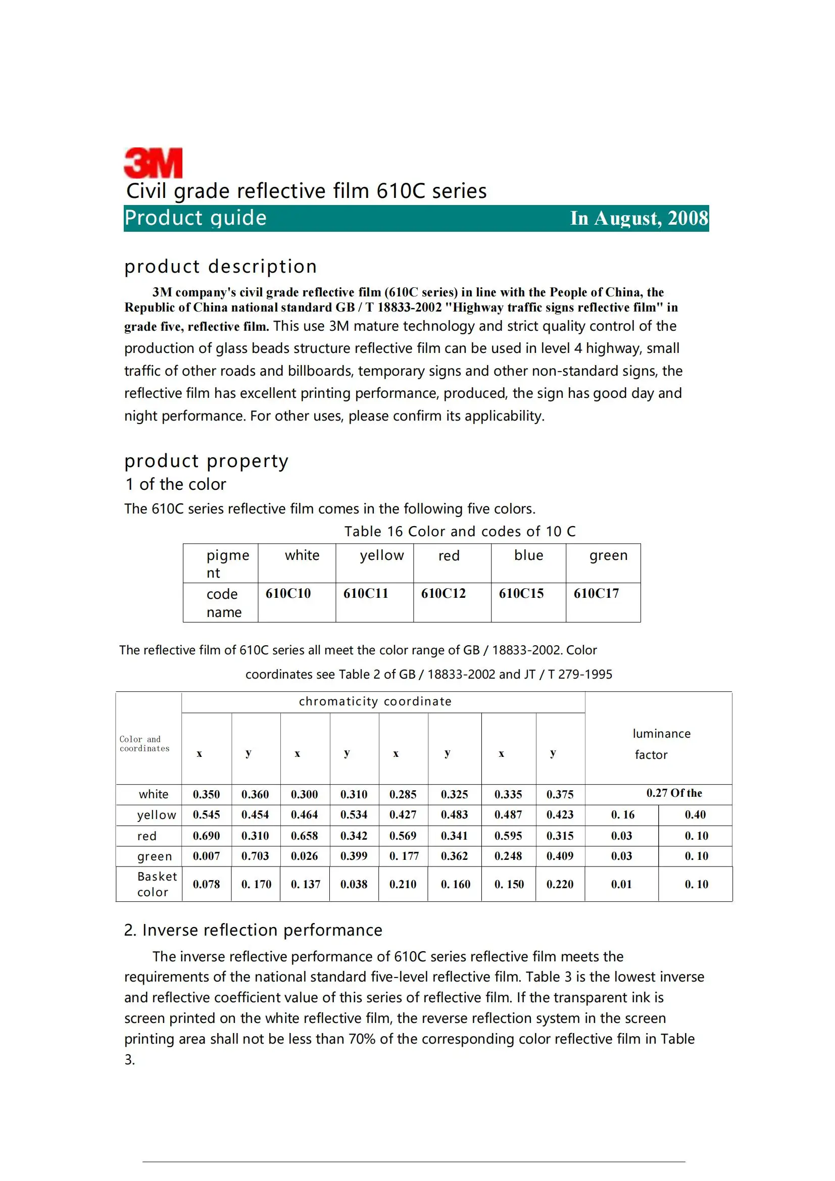 3M 610C PVC Reflective Glitter Custom Reflective Sheeting