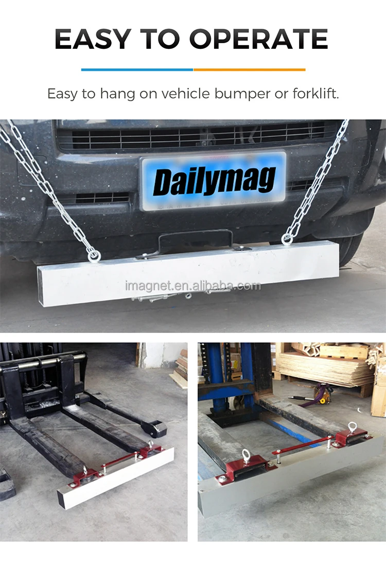 Clean Sweep Magnetic Floor Sweeper, Self-Cleaning Sweeping Tool ...