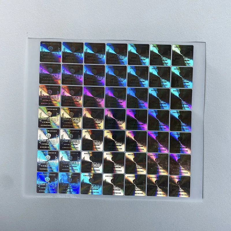 Customized 3d Hologram Holographic Security Sticker Label Holographic ...