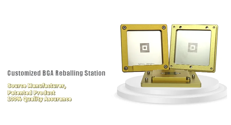 Reballing Jig 80mm 90mm Stencil Common Use Auto Lock Accurate Position ...