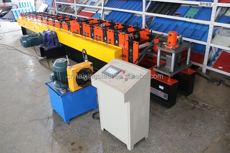 Galvanized C Profile Rolled Steel C Channel Purlin Metal Automatic Roll ...