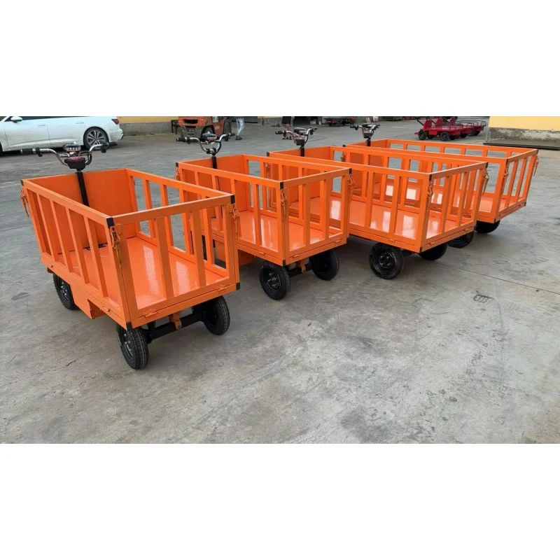High Load Electric Flatbed Transport Vehicle - Zero Emission