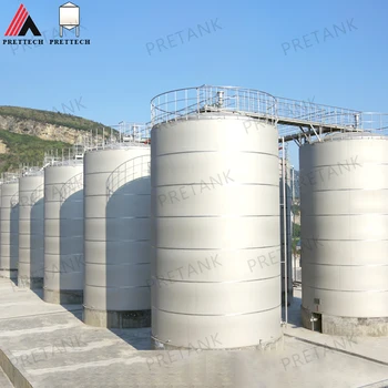 Stainless Steel 3000l Inox Rape Seed Oil Tank Cooling Oil Tank Asm For ...