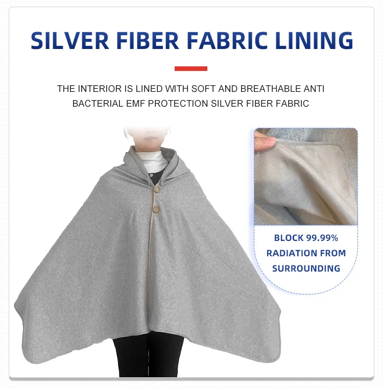 EMF and 5G Radiation EMF Blocking Shawl Anti Radiation Multi-Wear EMF ...