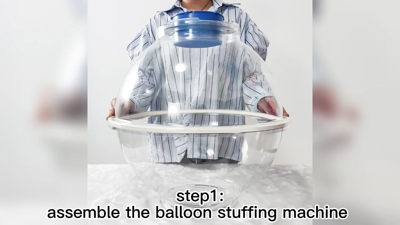 Hot seller of high quality balloon stuffing machine for party balloons ...