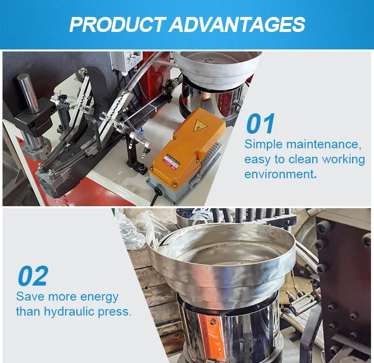 Pop Rivet Machine Electricity Aluminium Cookware Handle Rivet Making ...