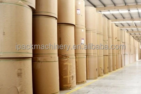 Ipack Corrugated Carton Box Paper Making Machine Single Facer ...