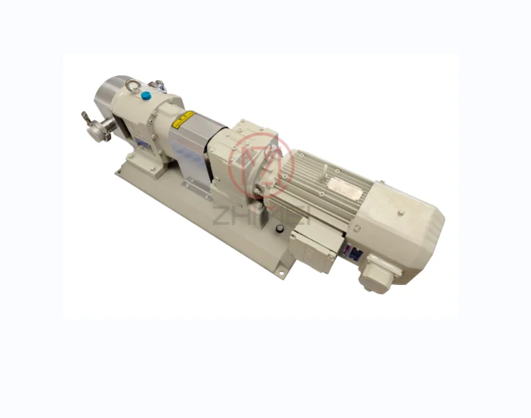 High Viscosity Fluid Transfer Pumps Sanitary Food Grade Rotor Pump ...