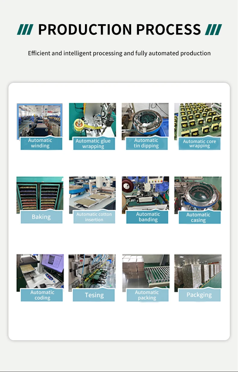 Ee13 Transformer High Voltage Frequency Ferrite Core Power Transformer ...