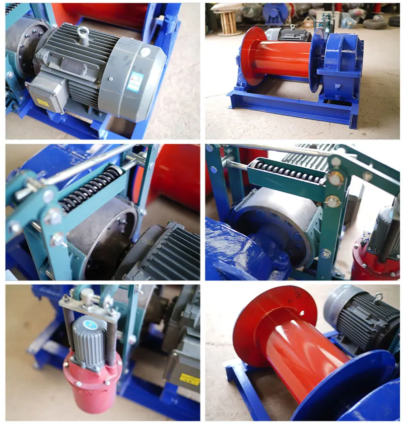 Portable 5 Ton Hydraulic Winch for Car Boat Anchors 10T Capstan Wire ...