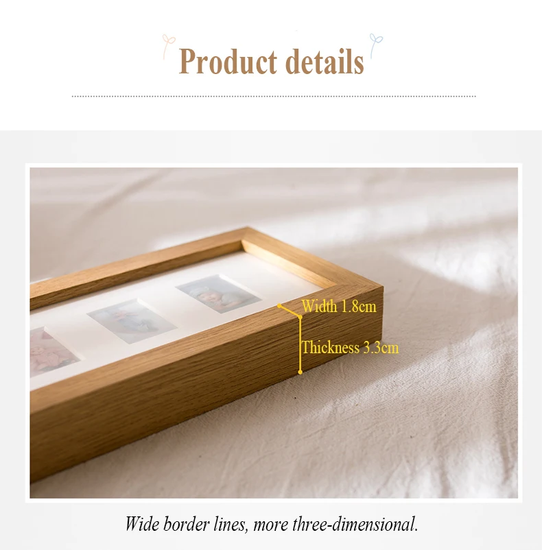 Child Id Photo Frame Displays New Baby Growth Record 2 Inch Photo ...