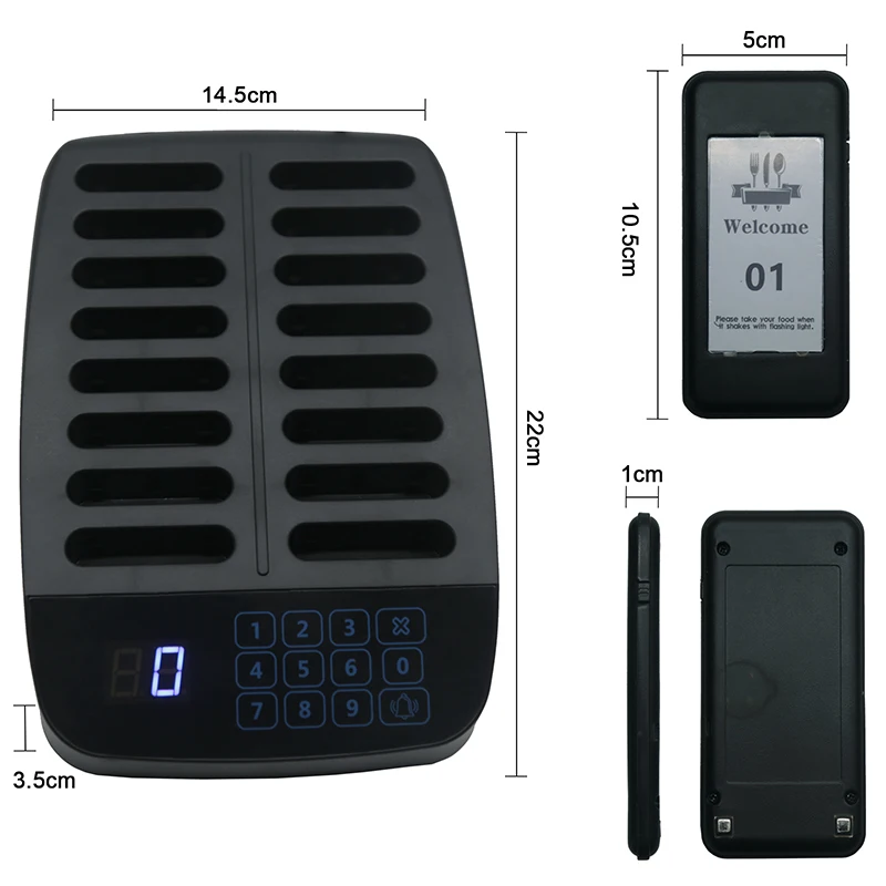 Alibaba.com: Daytech Rp02 Wireless Queue Calling System With Flash