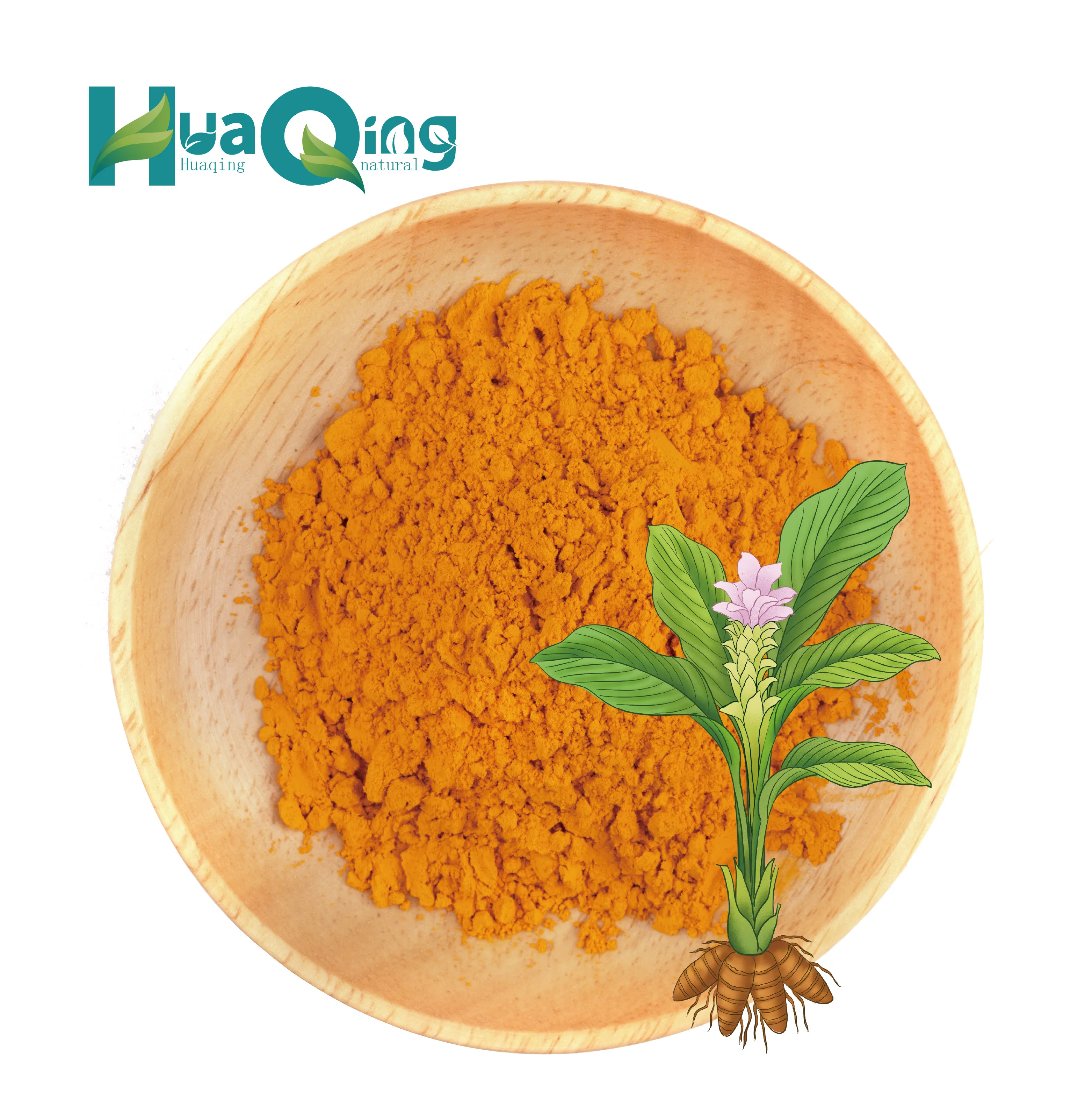 Curcumin 95% Powder Organic Turmeric Root Extract Powder - Buy Turmeric ...