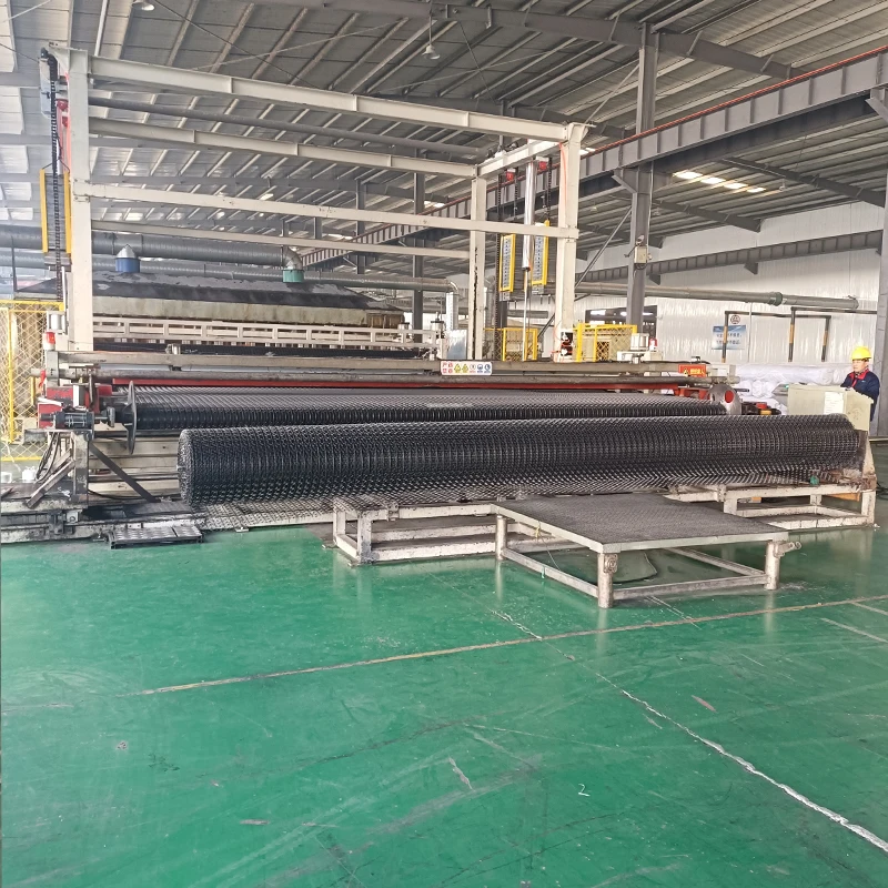 Soil Stabilization 50kN 60kN Unidirectional Stretch Plastic HDPE ...