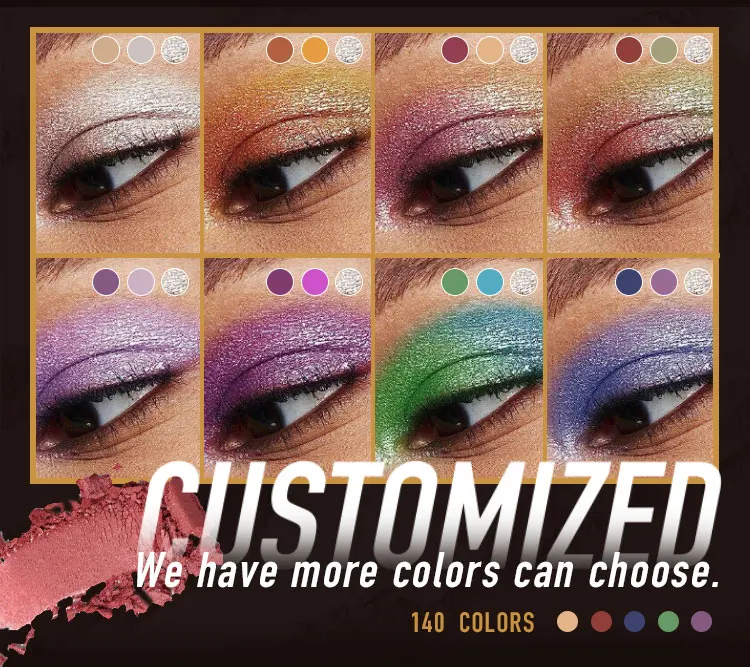 20 Colors Matte Eyeshadow Board Hot European and American Makeup Custom ...