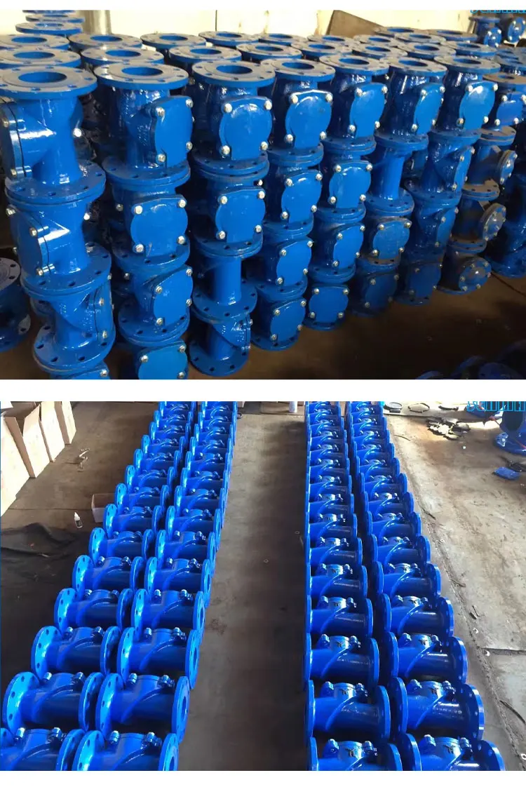 Dn100 Pn16 Cast Iron Rubber Standard Flapper Type Non Return Check ...