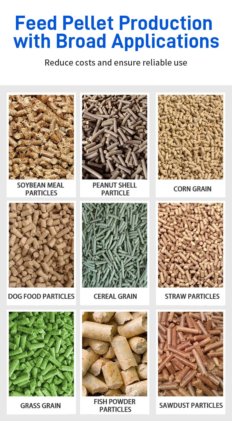 Animal Diesel Pellet Feed Pelletizing Processing Mini Feeds Pellets ...