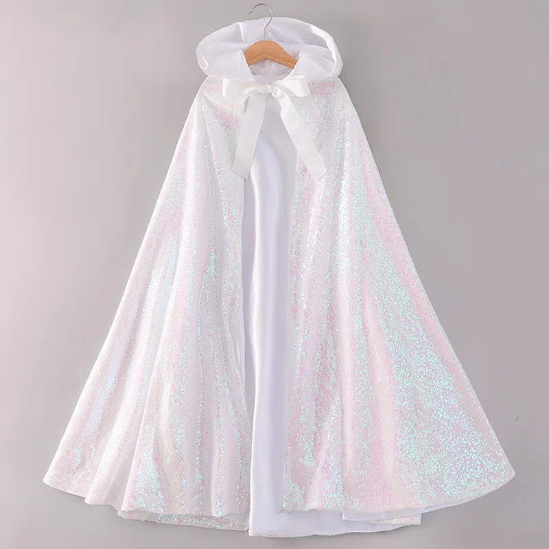 Princess Dress up Cape with Wand and Crown for Halloween