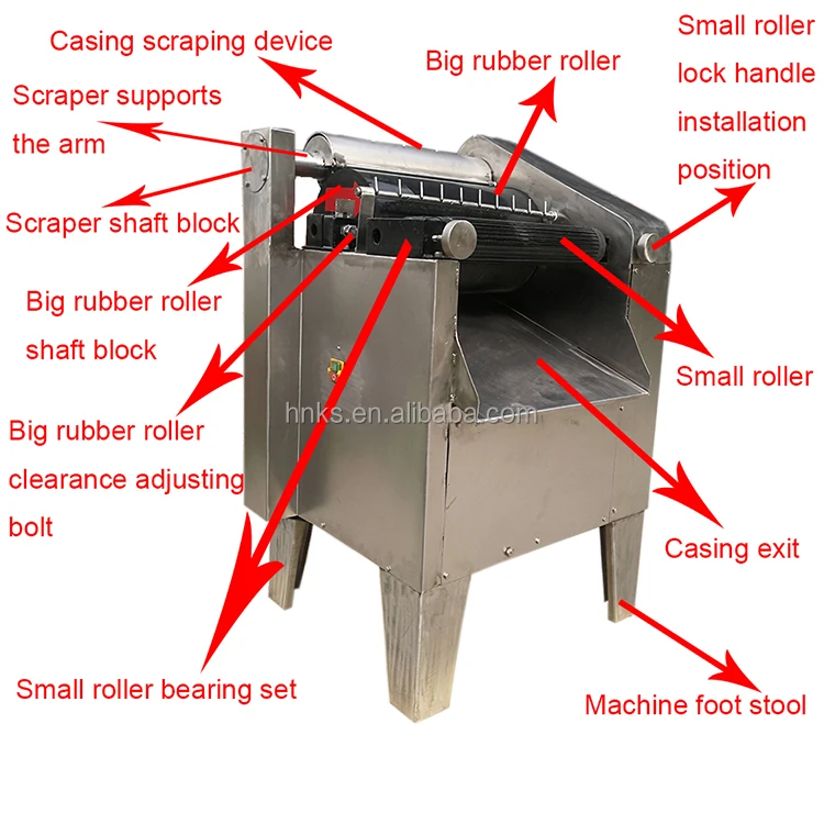 Hog Sausage Casing Cleaning Machine Intestine Washing Goat Animal ...