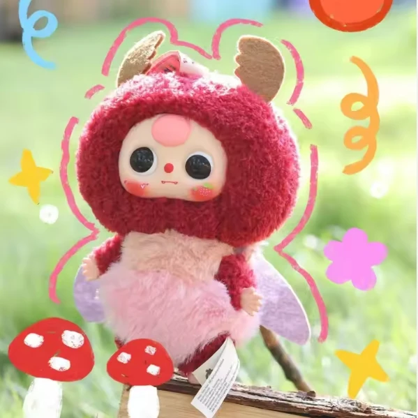 Resin PVC Blind Box Baby Elf Plush Toy Mystical Animals Collectible for ...