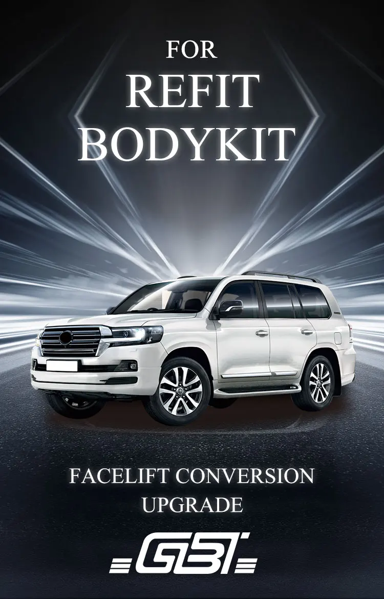 GBT Factory LC200 Black Style Conversion Kit for Toyota Land Cruiser 200 Model